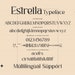 Estrella Serif Font, Modern Font, Boho Font, Branding Font, Swash Font ...