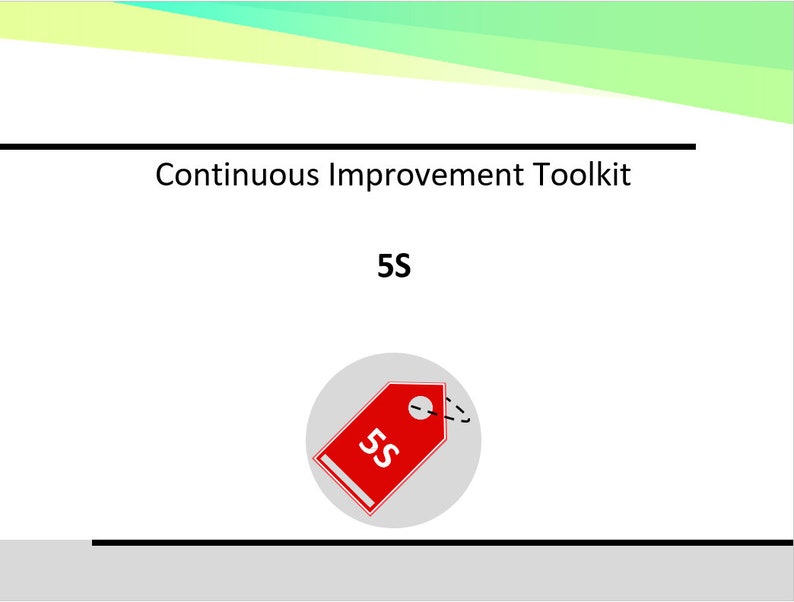 5S Training Package - Etsy