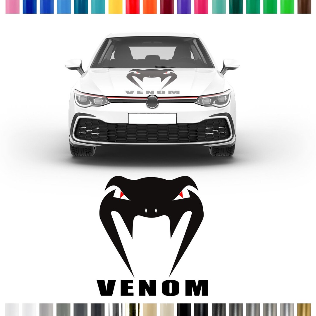 Venom Hood Stripe Sticker Set, Decorative Stickers - Etsy