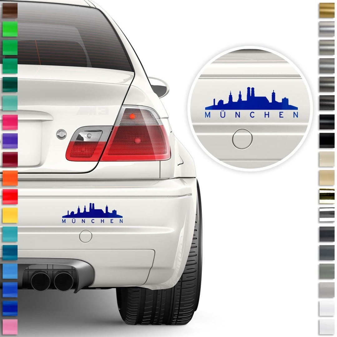 Munich Sticker Set/decor in Desired Color - Etsy