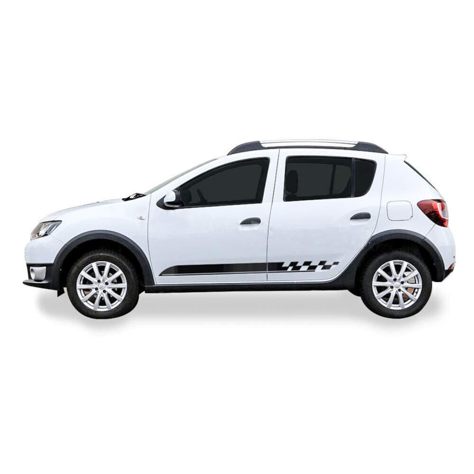 Car Side Stripe Sticker Set, Decorative Stickers Compatible With Dacia ...