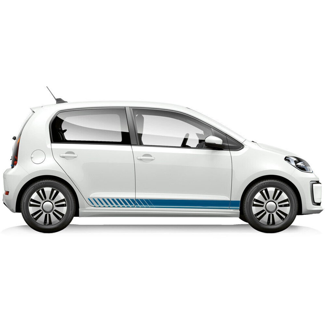 Car Side Stripe Sticker Set, Decorative Sticker Compatible With VW up ...