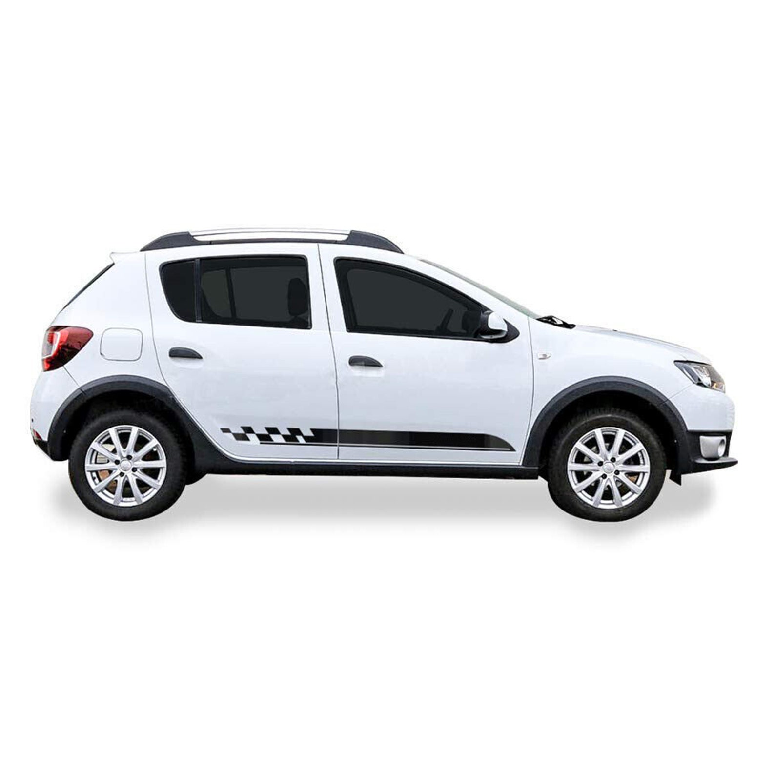Car Side Stripe Sticker Set, Decorative Stickers Compatible With Dacia ...