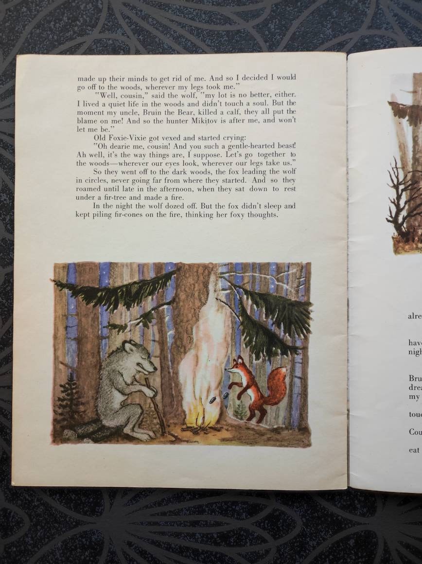 Foxy Tricks, Fairy Tale, English Language, Illustrated Book, Yuri ...