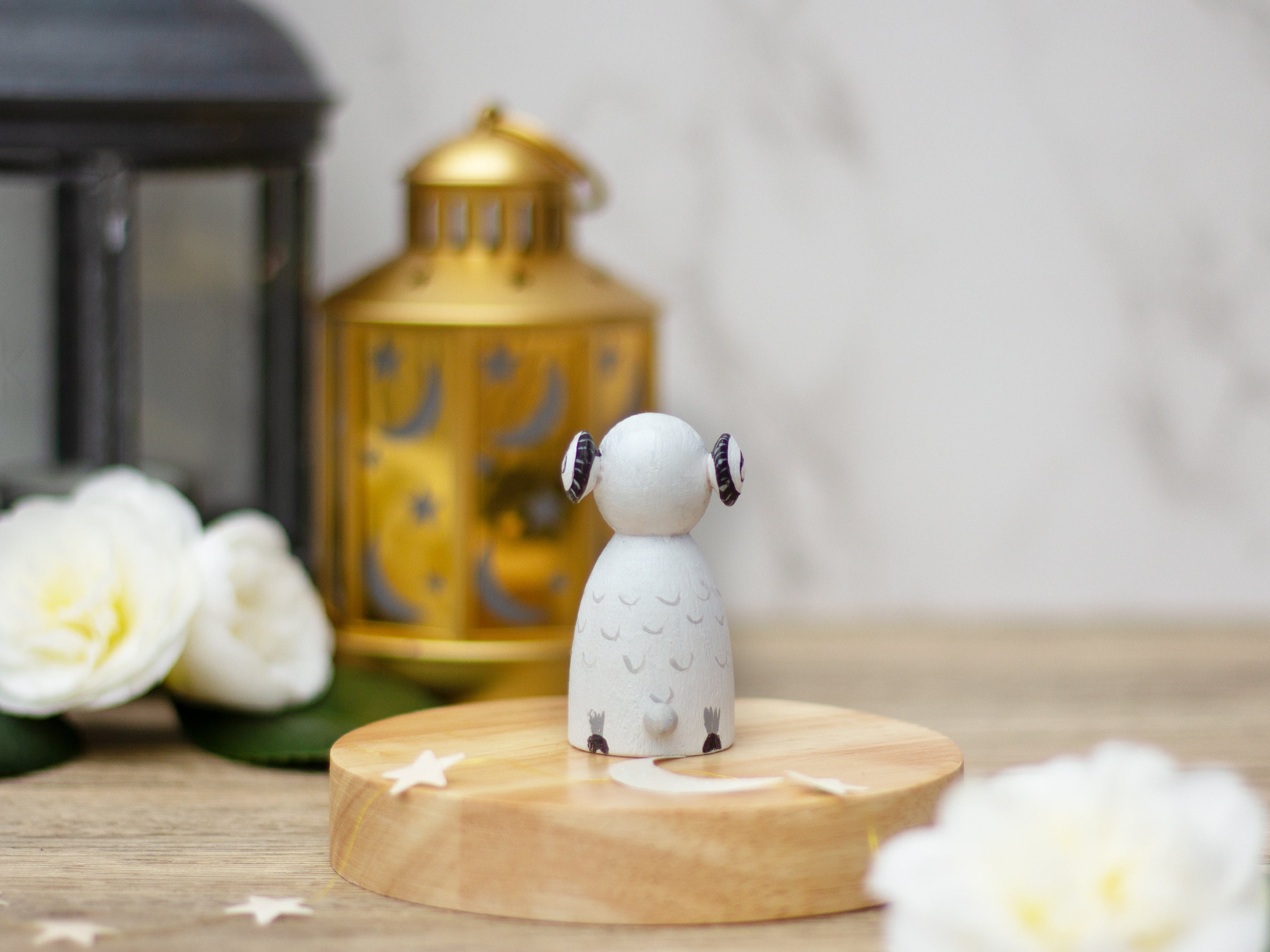 Eid Mubarak Ram Peg Dolls in Personalised Box, Eid Gift for Kids ...