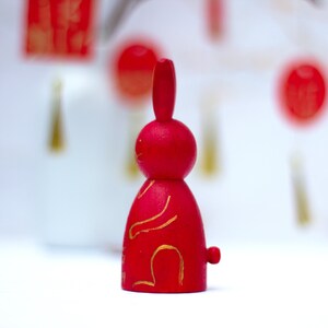 Lunar New Year Peg Dolls, Year of the Rabbit Gift, Year of the Dragon ...