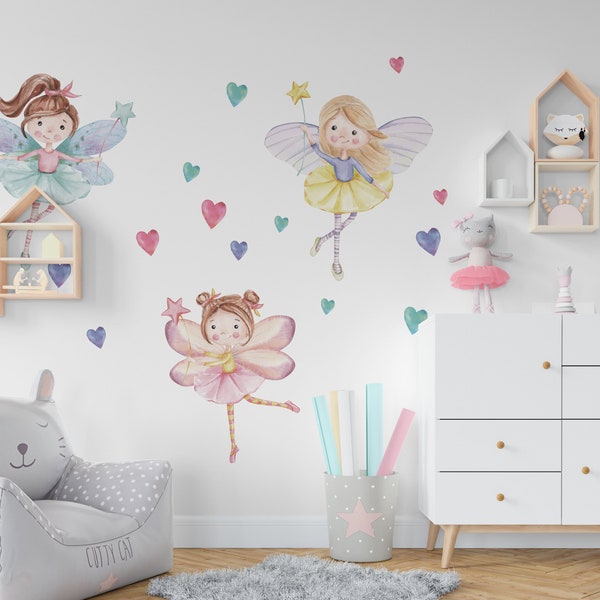 Fairy Wall Decal - Etsy