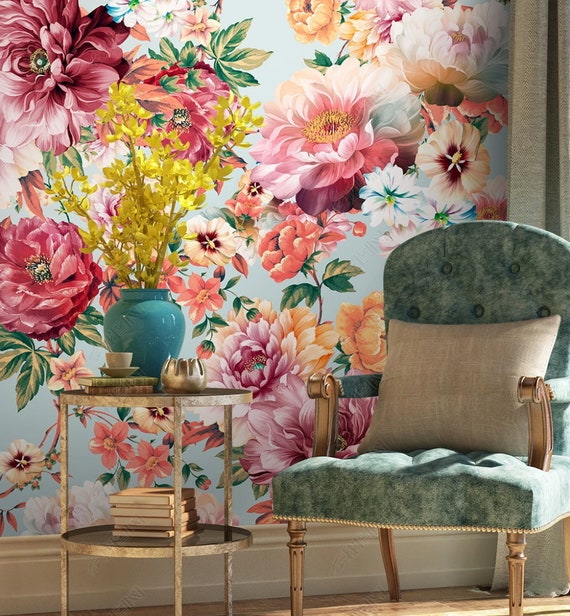 Colourful Flowers Wallpaper Gallery
