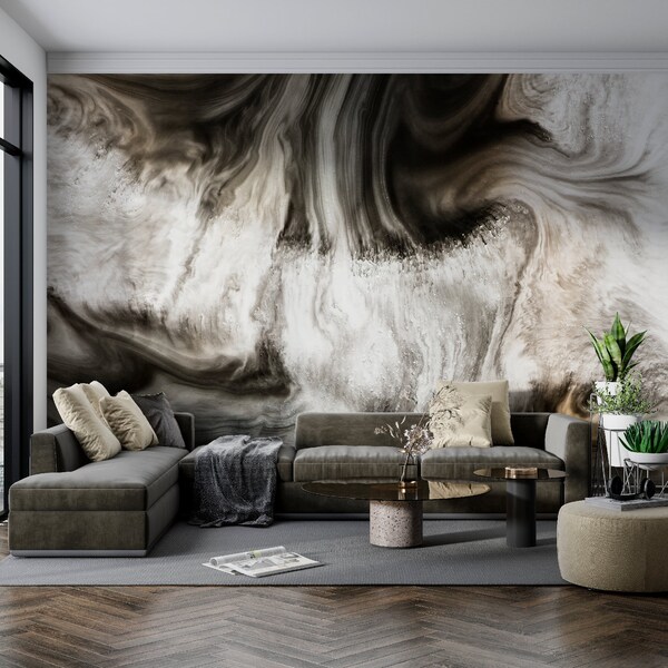 Marble Wallpaper Mural - Etsy