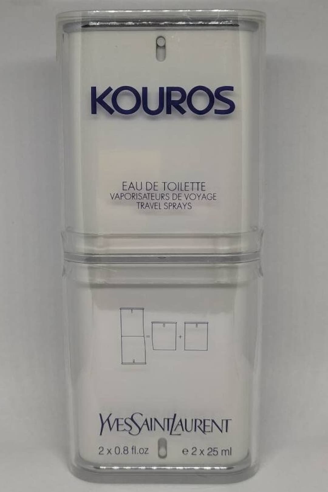 Limited Edition KOUROS by Yves Saint Laurent Edt 50 2x25 Ml - Etsy