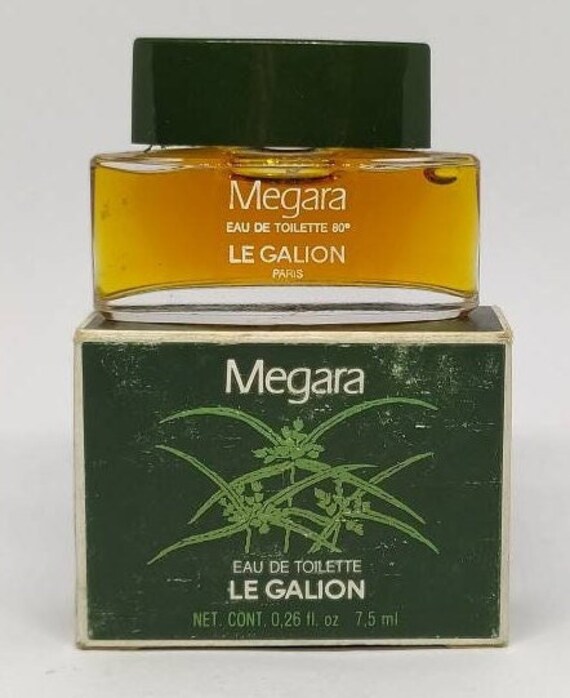 Vintage MEGARA by Le Galion 7.5 Ml Edt .25 Fl Oz Box - Etsy