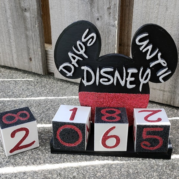Disneyland Countdown Calendar - Etsy