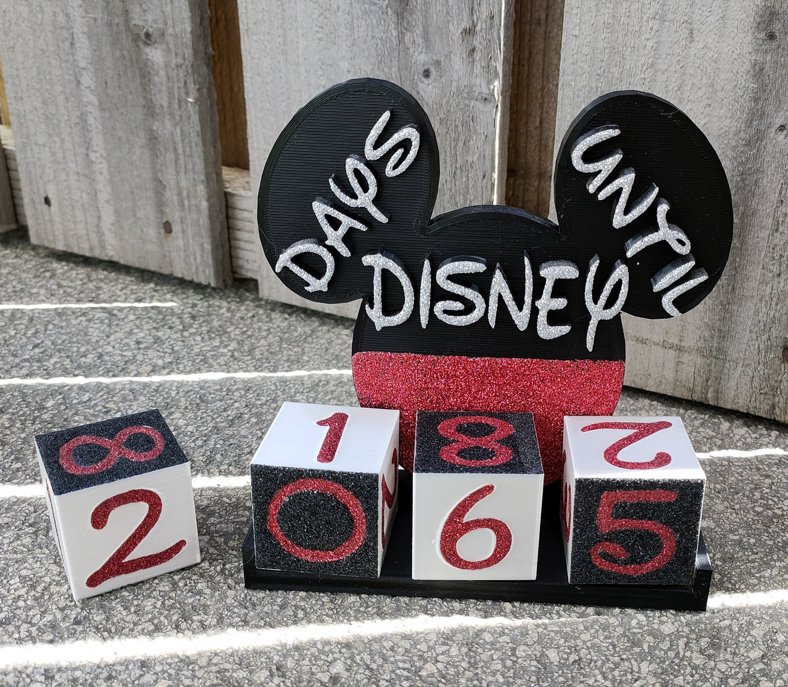 Disney Countdown Calendar - Etsy