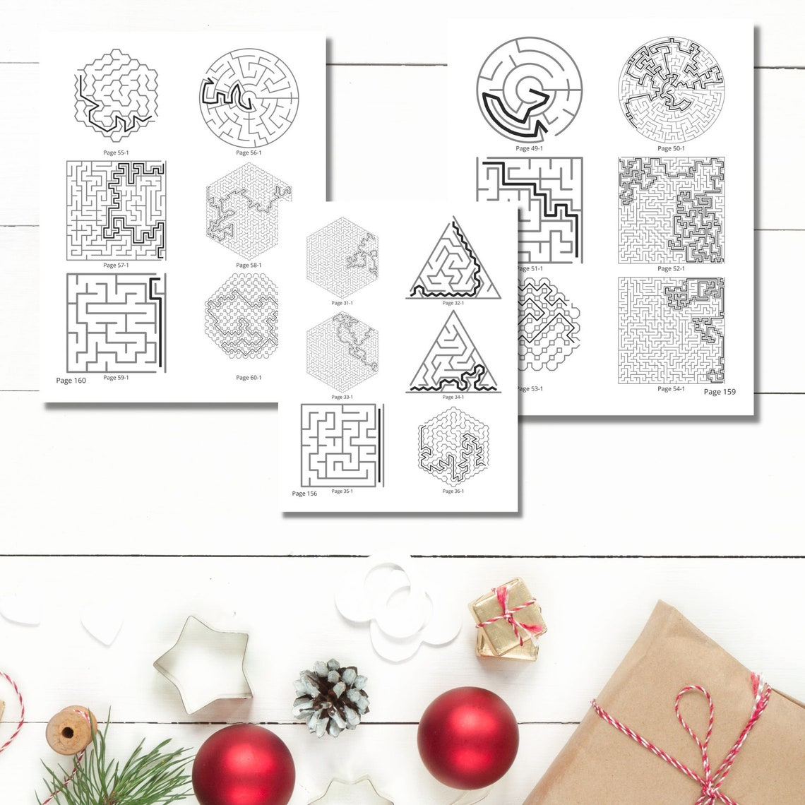 Christmas Mazes for Kids | Kids Mazes | Christmas Maze | Printable ...