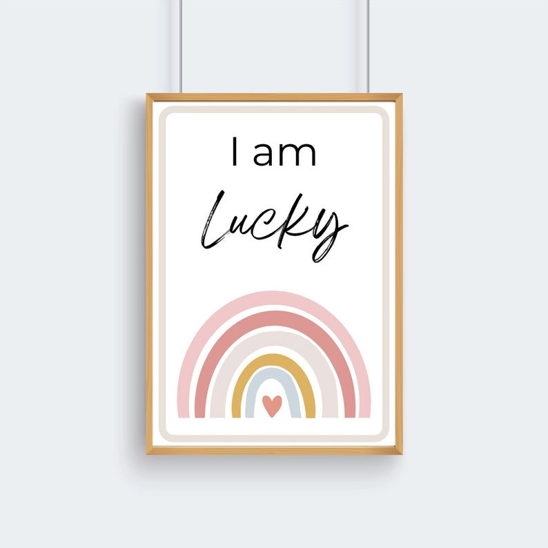 Positive Affirmation Station for the Classroom,boho Rainbow Decor ...