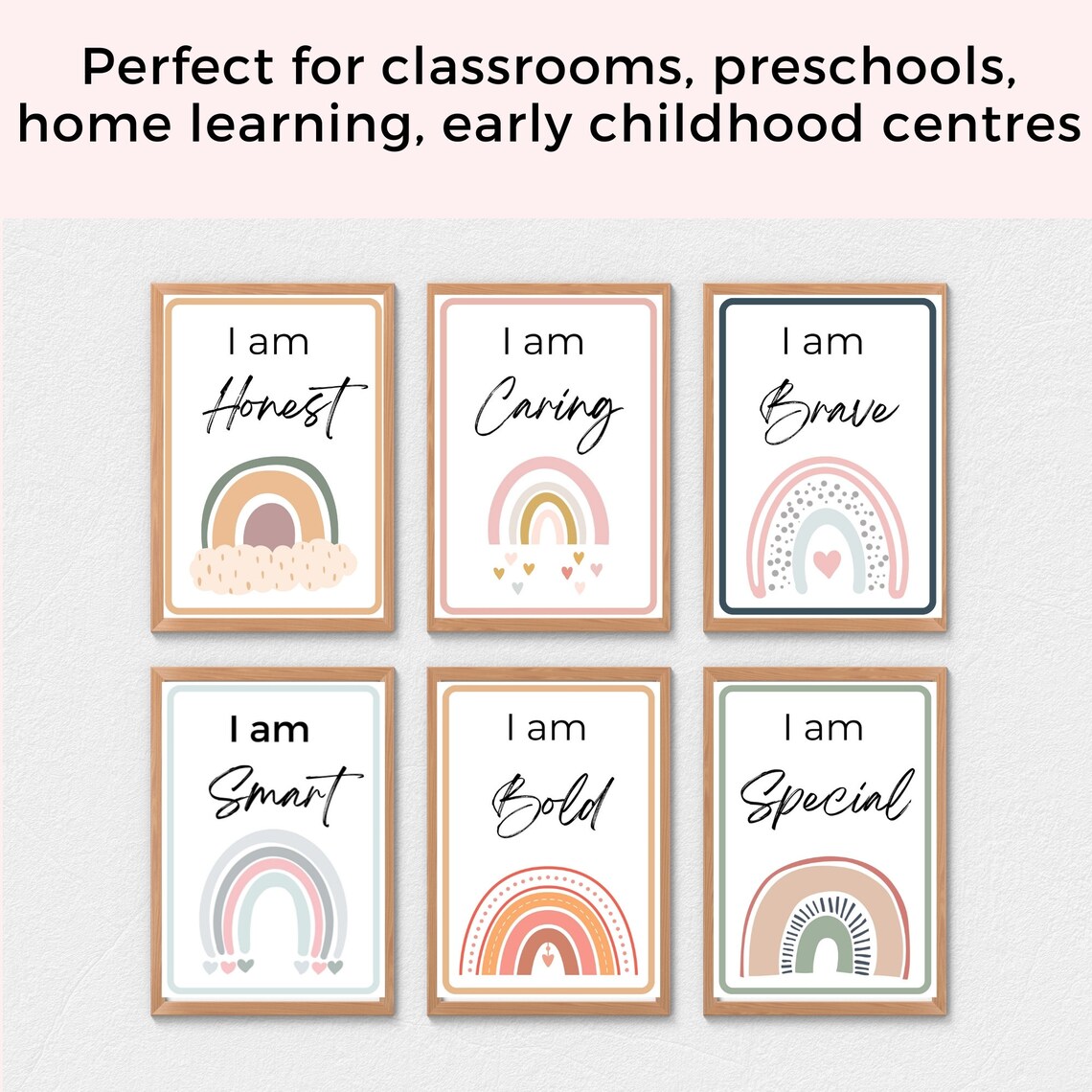 Positive Affirmation Station for the Classroomboho Rainbow - Etsy