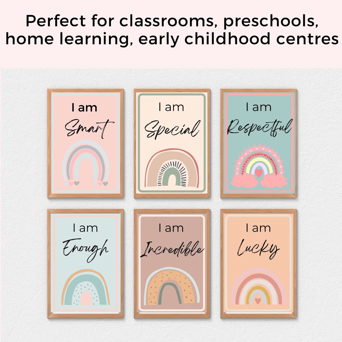 Affirmation Station, Classroom Decor, Positive Affirmations, Rainbow ...
