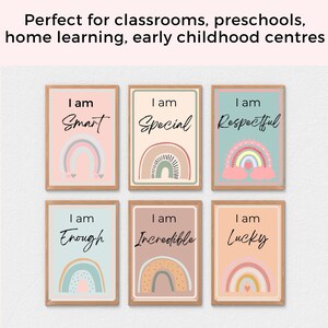 Affirmation Station, Classroom Decor, Positive Affirmations, Rainbow ...