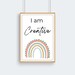 Positive Affirmation Station for the Classroom,boho Rainbow Decor ...