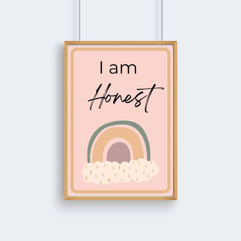 Affirmation Station, Classroom Decor, Positive Affirmations, Rainbow ...