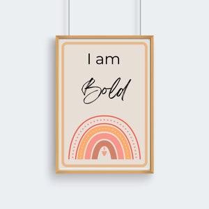 Affirmation Station, Classroom Decor, Positive Affirmations, Rainbow ...
