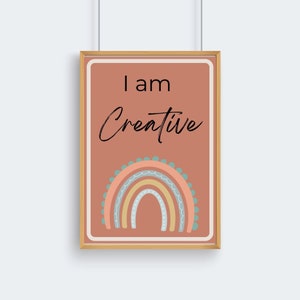 Affirmation Station, Classroom Decor, Positive Affirmations, Rainbow ...
