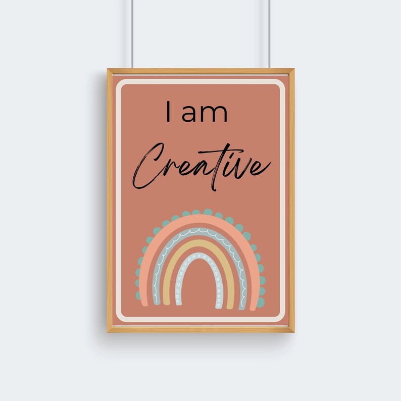 Affirmation Station, Classroom Decor, Positive Affirmations, Rainbow ...