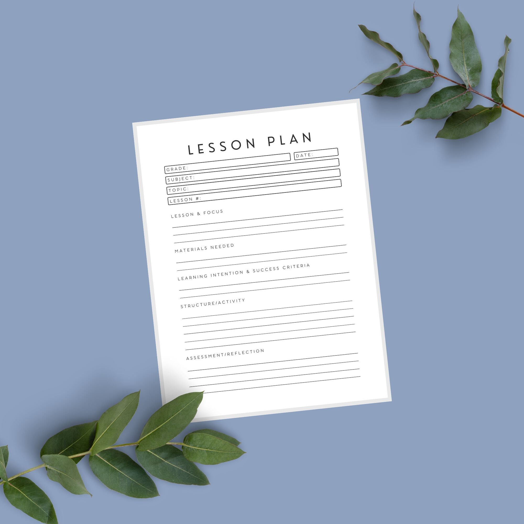 Printable Teacher Planner 2022 2023 Daily Planner School - Etsy