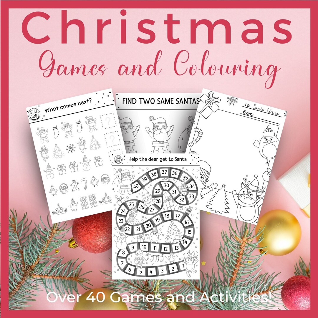 Christmas Games and Activities for Kids | Christmas Activities for Kids ...