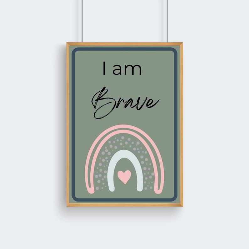 Affirmation Station, Classroom Decor, Positive Affirmations, Rainbow ...