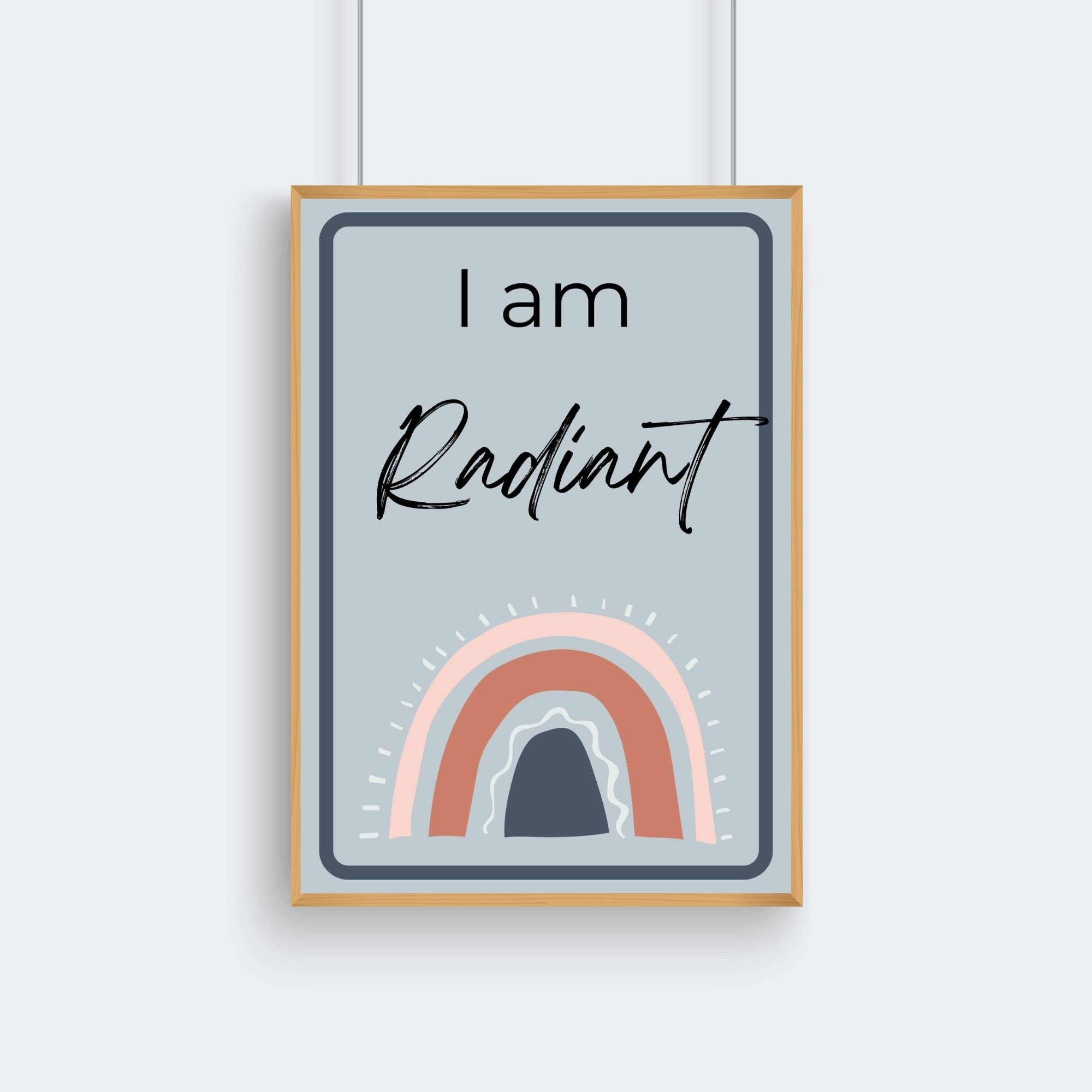 Affirmation Station, Classroom Decor, Positive Affirmations, Rainbow ...