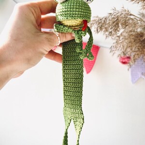 Frog Bookmark Amigurumi Toy Pattern / Frog Crochet Pattern - Amigurumi ...