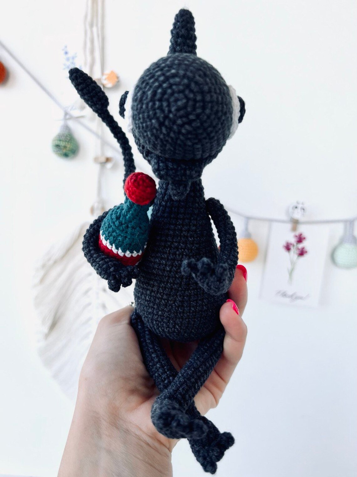 Luci the Demon Amigurumi Toy Pattern | Crochet Toy Pattern - Amigurumi ...