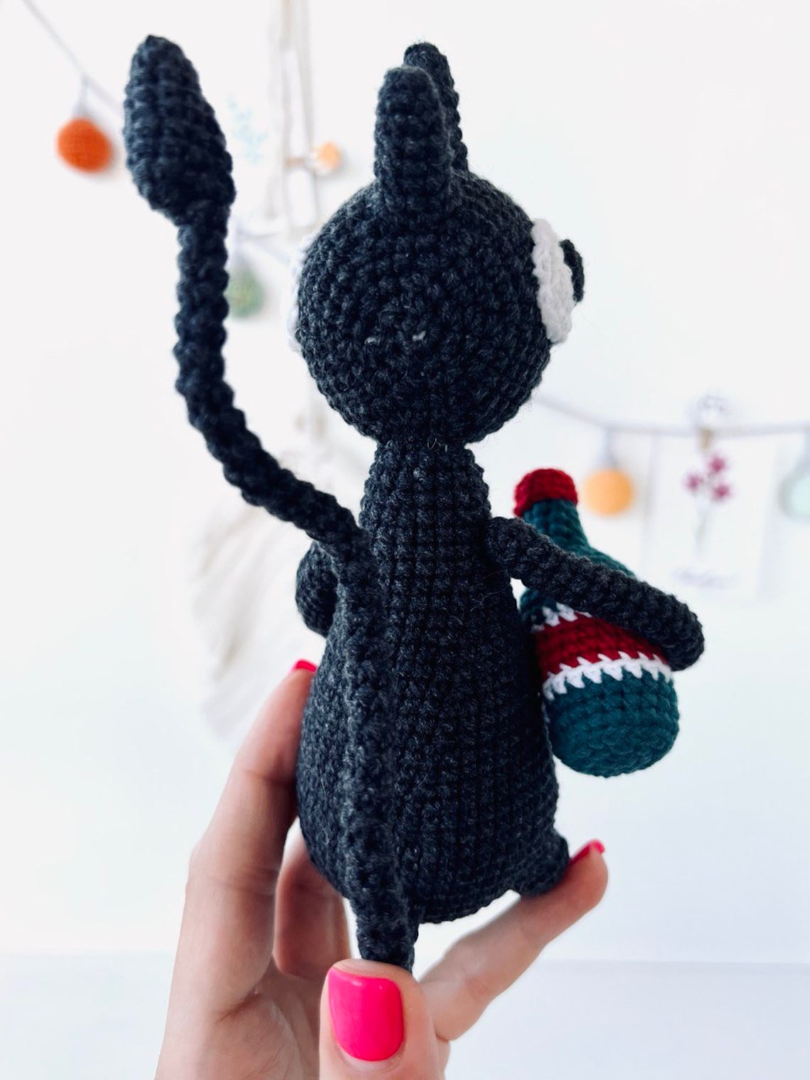 Luci the Demon Amigurumi Toy Pattern | Crochet Toy Pattern - Amigurumi ...
