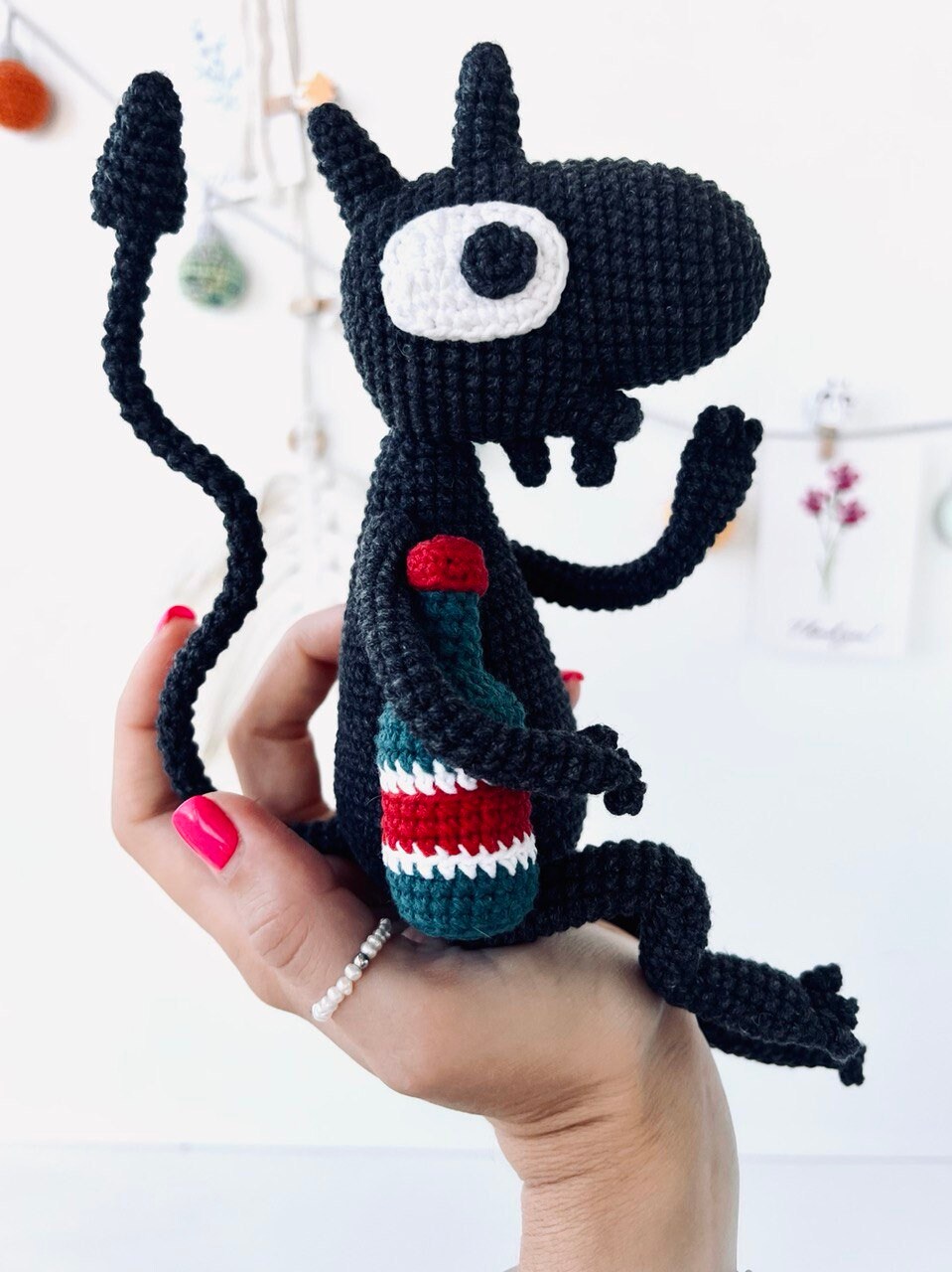 Luci the Demon Amigurumi Toy Pattern | Crochet Toy Pattern - Amigurumi ...