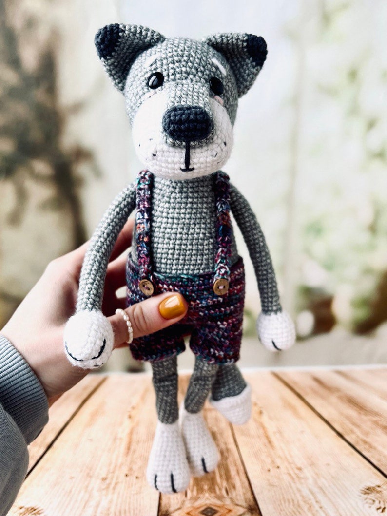 Wolf Amigurumi Toy Pattern Wolf or Gray Dog Crochet Pattern - Etsy Canada