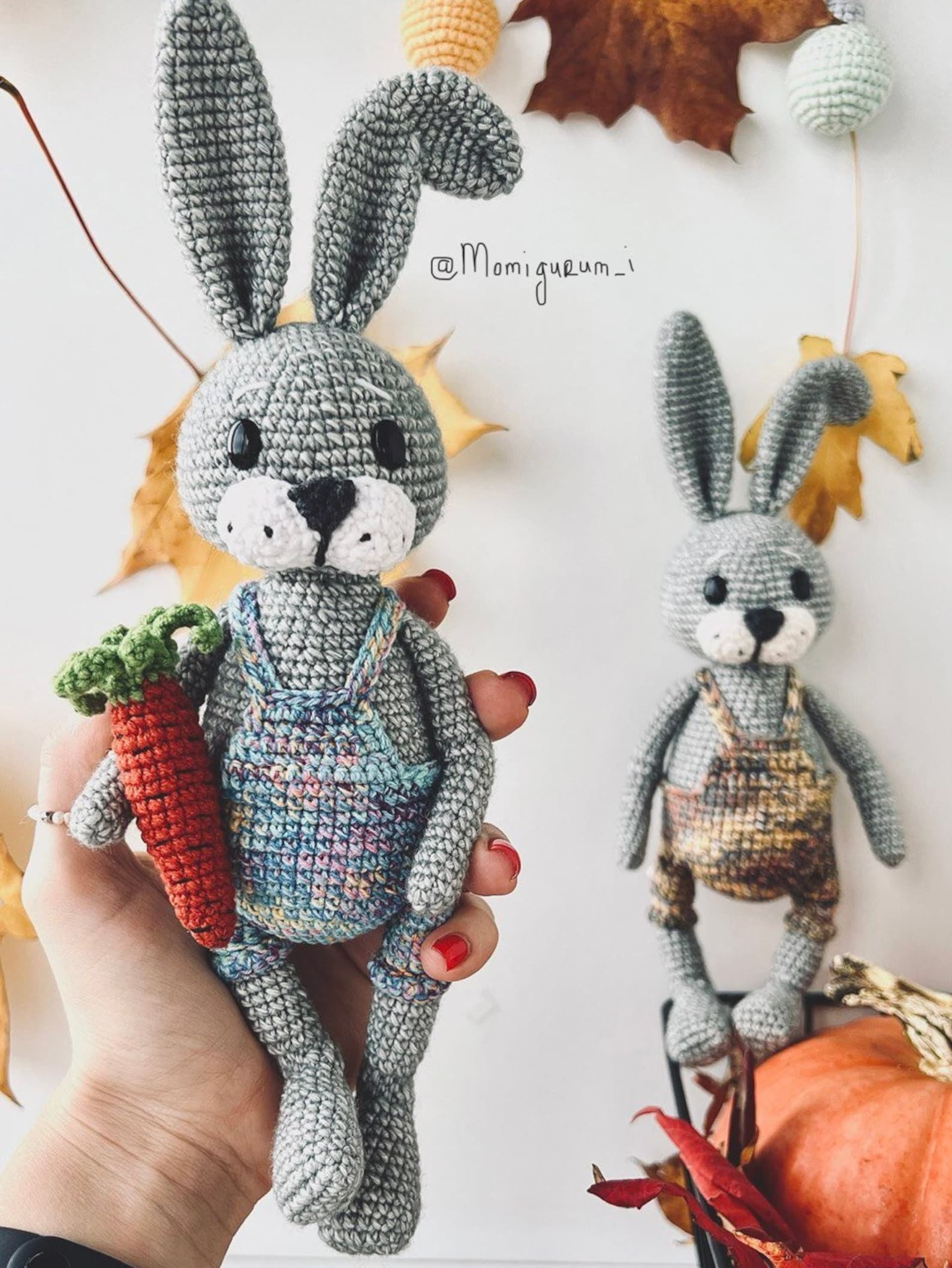 Ike the Bunny Amigurumi Toy Pattern Bunny Crochet Toy - Etsy