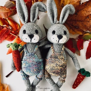 Ike the Bunny Amigurumi Toy Pattern | Bunny Crochet Toy Pattern ...
