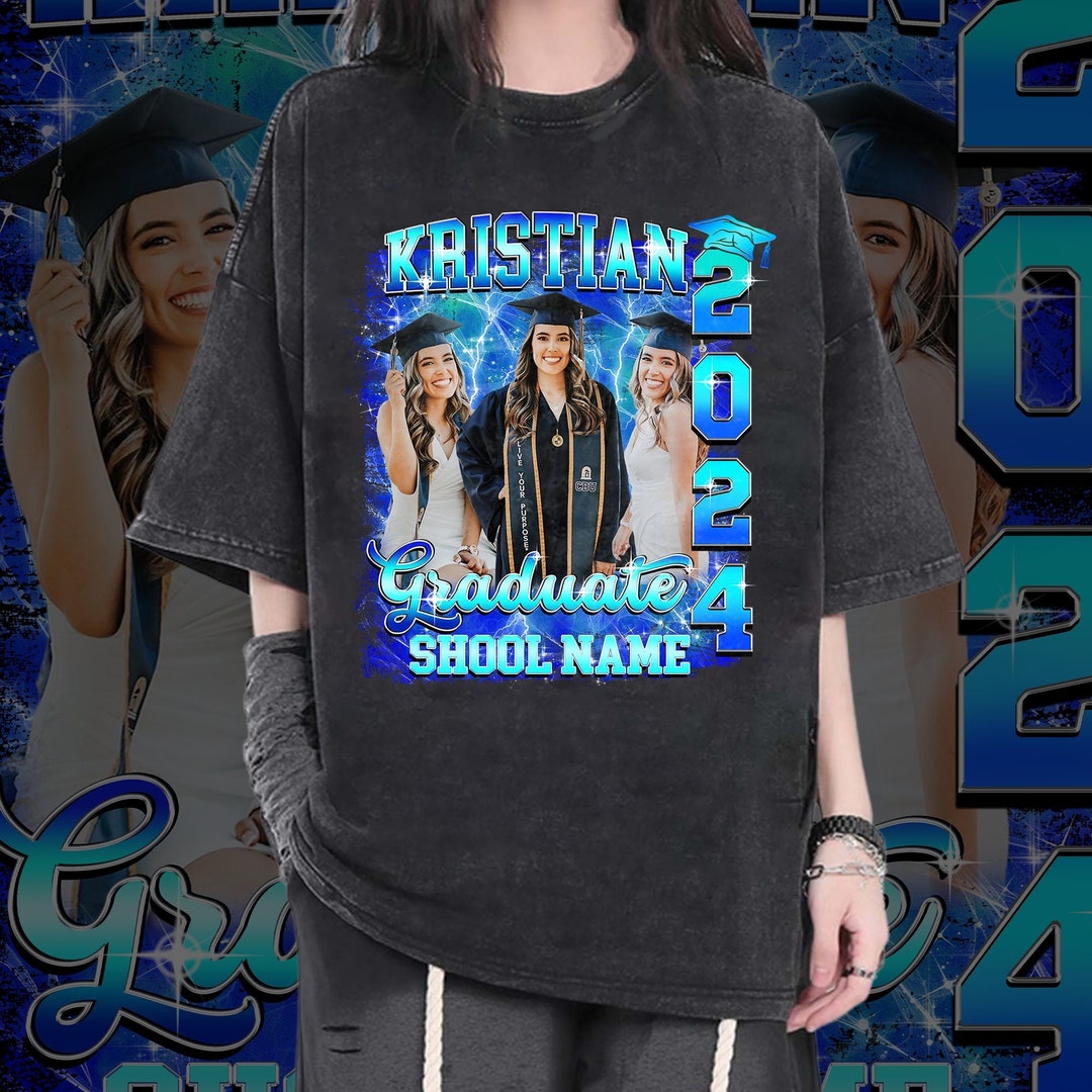Custom Graduation Shirt, Graduation Party, Custom Photo Graduate Shirt ...