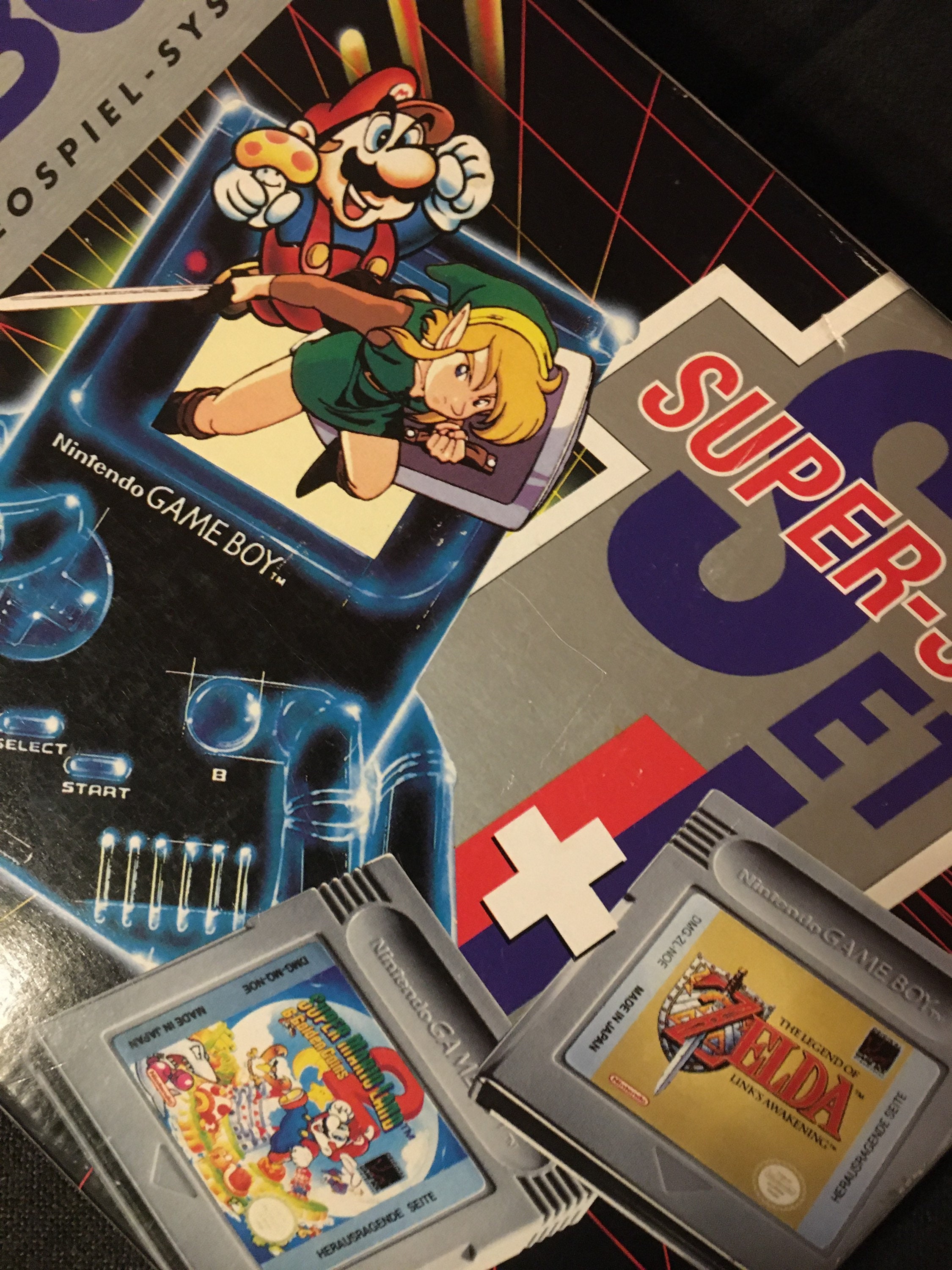 Game Boy Super Star Set & Box and Papers - Etsy