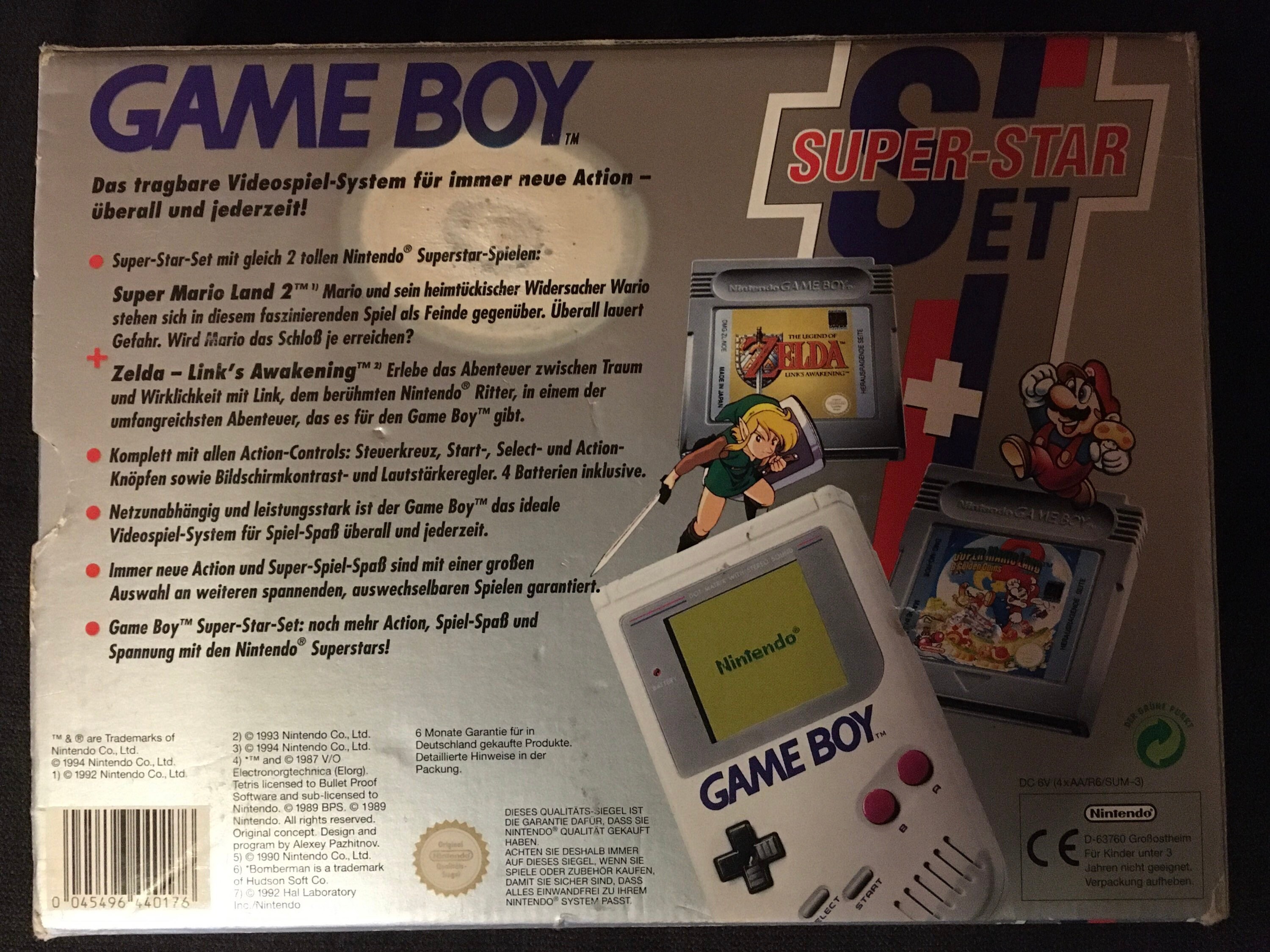 Game Boy Super Star Set & Box and Papers - Etsy