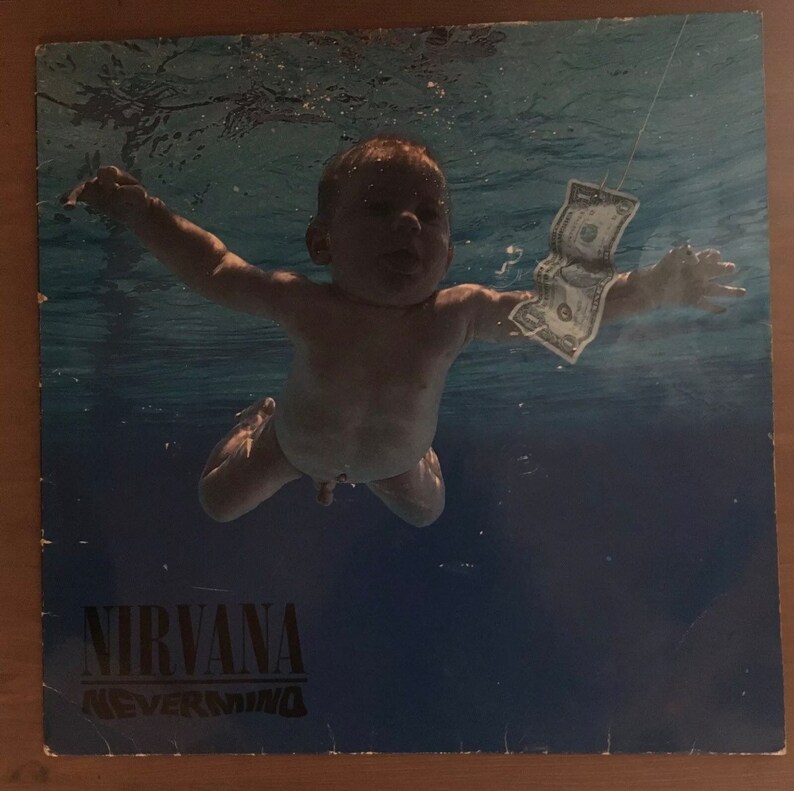 Nirvana Nevermind Vinyl LP Germany 1991 First Press Rare Kurt Cobain - Etsy