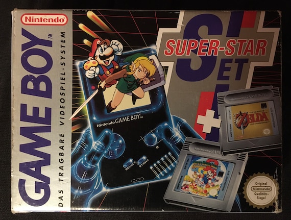 Game Boy Super Star Set & Box and Papers - Etsy