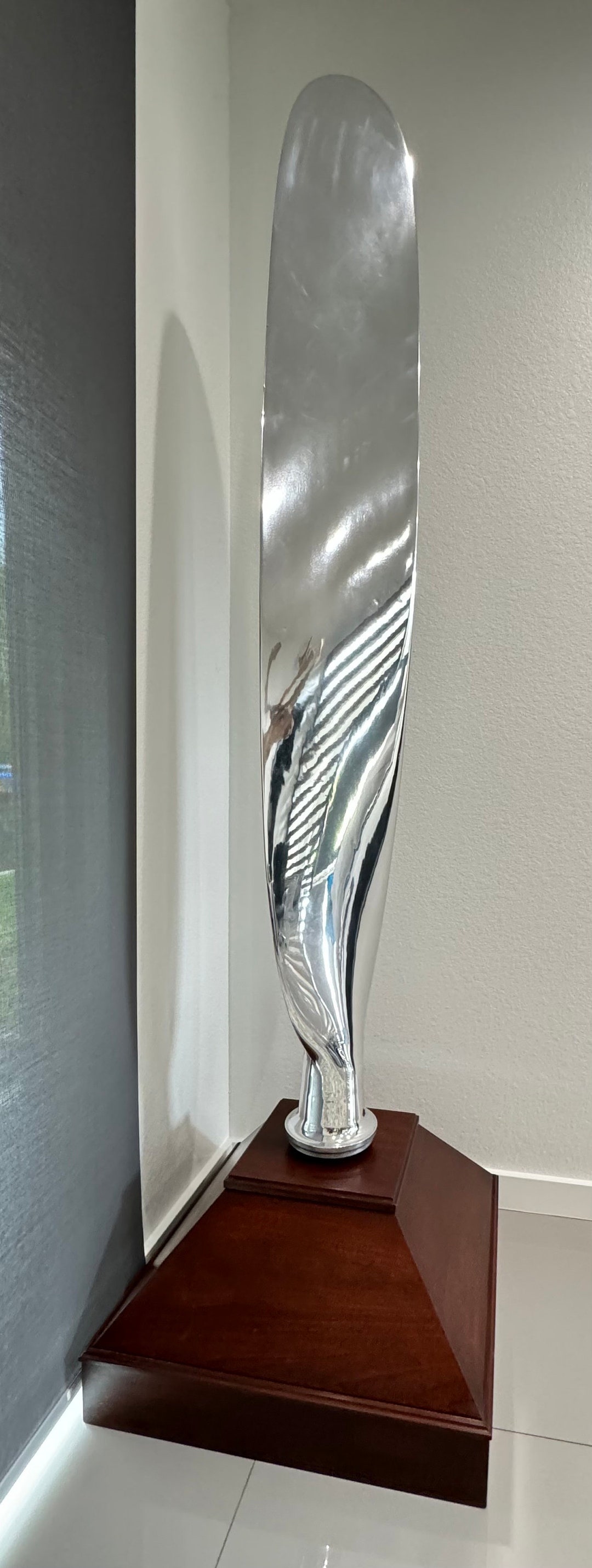 WWII RR Fighter Bomber Prop Airplane Propeller Aviation High Polish Art ...