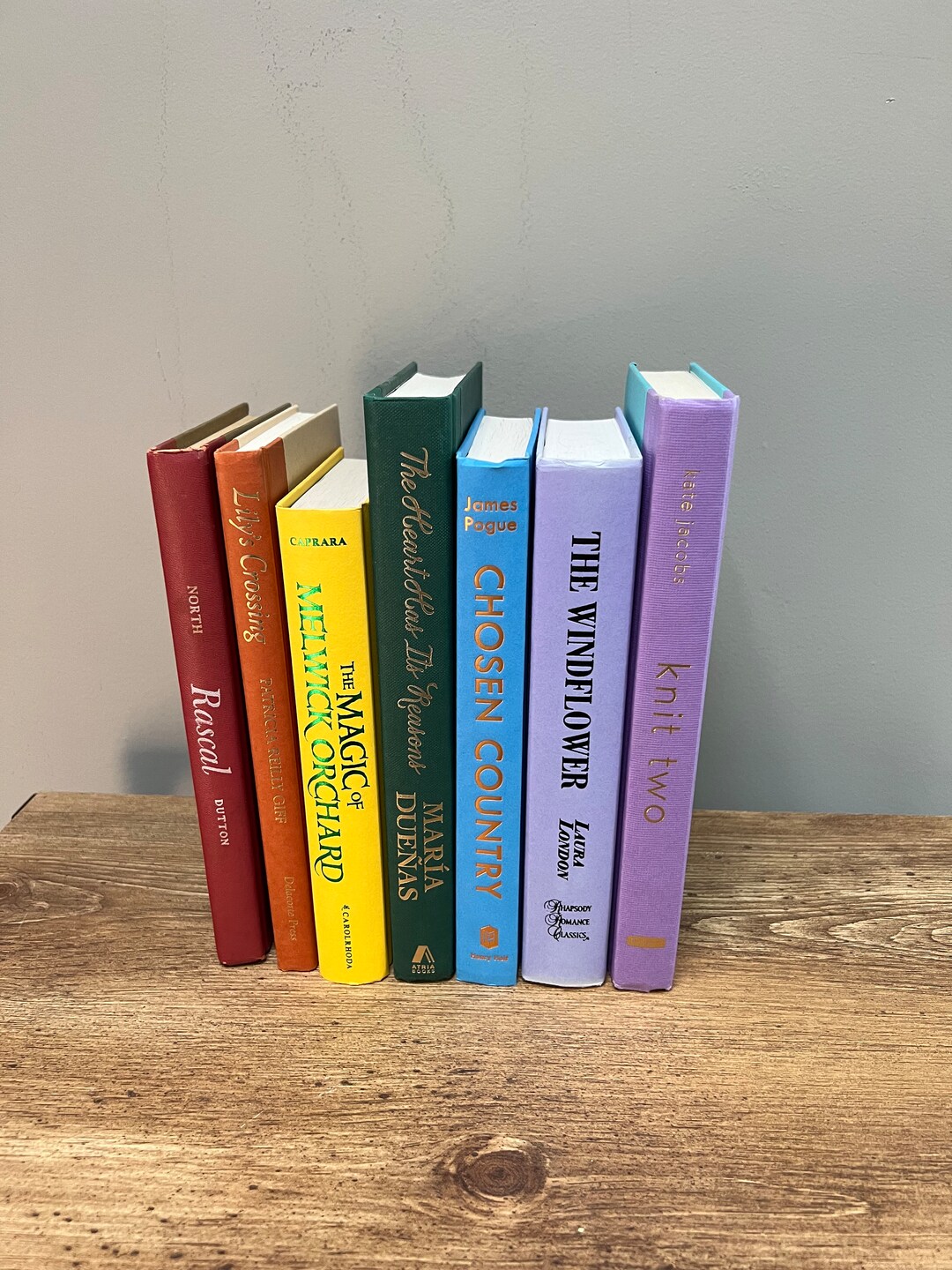 Rainbow Book Set - Etsy
