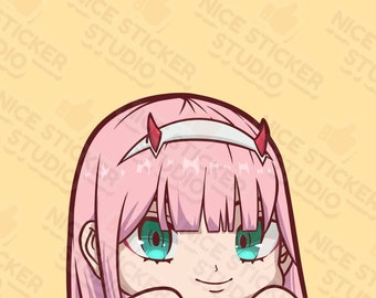 Zero Two Peeker - Etsy