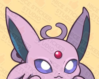 Espeon Sticker - Etsy