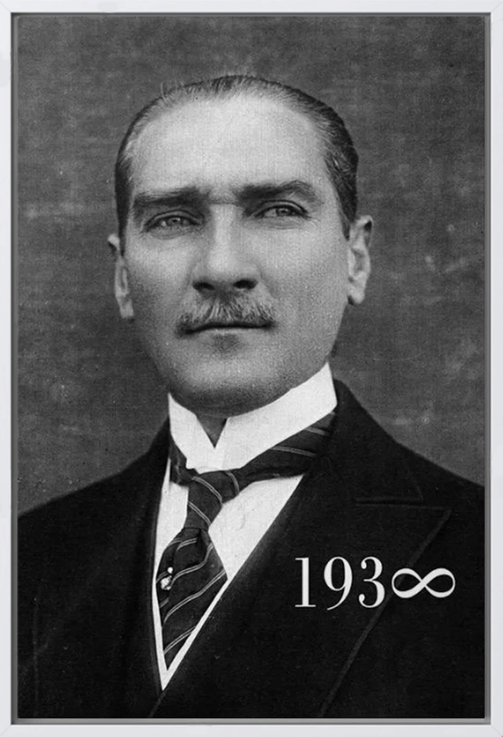 Mustafa Kemal Ataturk Canvas Leader Soldier Painting Frame - Etsy