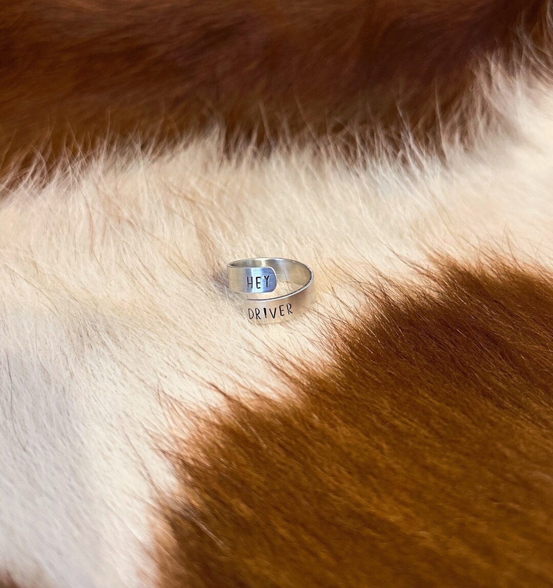 Hey Driver Ring - Etsy