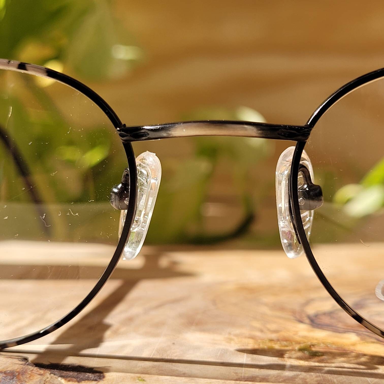 Circle Black Metal Eyeglass Frame, Full Rim Vintage Glasses - Etsy